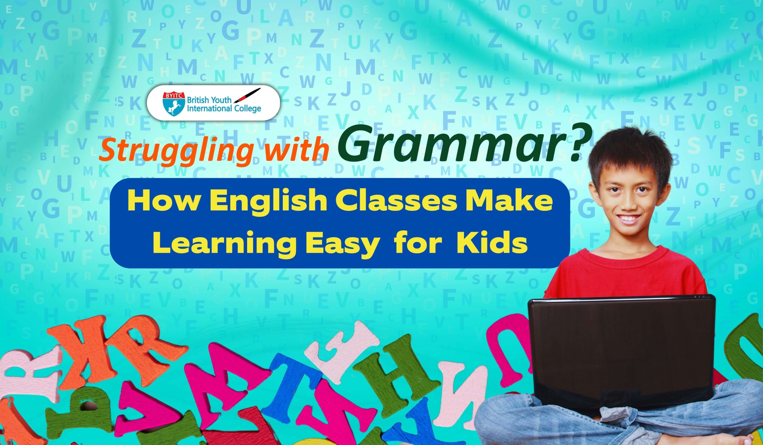 Struggling with Grammar ? English Classes for Kids